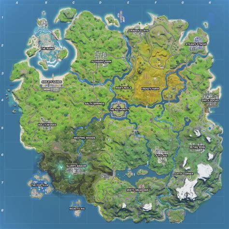 El mapa inundado de Fortnite tiene una zona oculta bajo el agua al más puro estilo la Atlántida