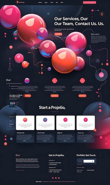 Innovative Layout Web With Asymmetrical Layout Effect Cuttin Figma