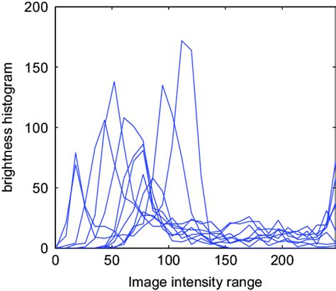 The Brightness Histogram Curves Of Fig 6a Download Scientific Diagram