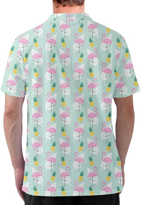 Hawaiian Golf Shirts For Men Mens Tropical Shirts Funny Golf Shirts