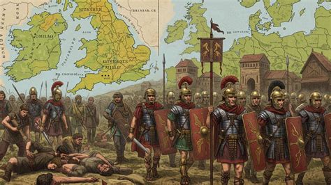 Roman Conquest Of Britain 4384 Ce