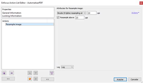 Resample Image Automate PDF
