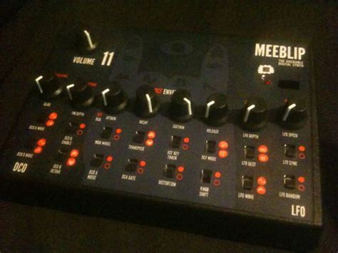 Matrixsynth Meeblip Hackable Digital Synth Synthesizer