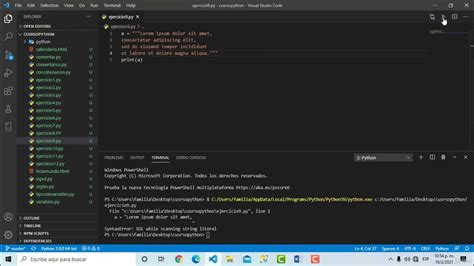 21 Uso De Las Comillas Triples En Python Explorando Su Poder 💪 Youtube
