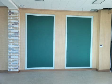 B13 그린 법랑분필용칠판 세로형 법랑스크린필기칠판 다산교구 유리칠판 타공판 전문 제조 설치 30년