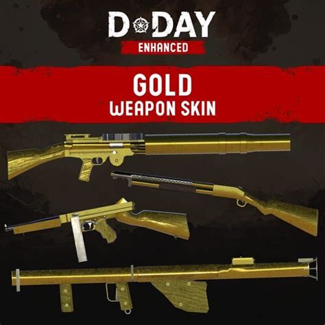 D Day Enhanced Gold Weapon Skin Deku Deals