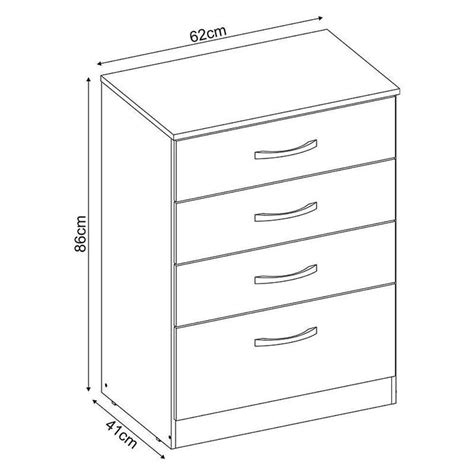 Cômoda Astral 4 Gavetas ébano Demóbile ébano Em Promoção Ofertas Na