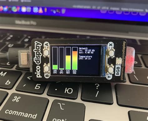 Raspberry Pi Pico Used In Plug And Play System Monitor Pishop Blog