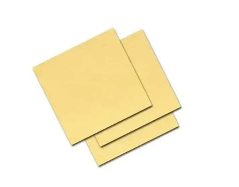 Brass Sheet At Best Price In Jagadhri Haryana Mittal Engineering