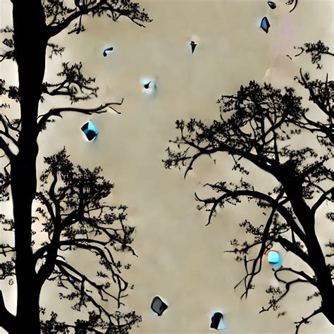 Cemetery Silhouettes Design A Pattern · Creative Fabrica