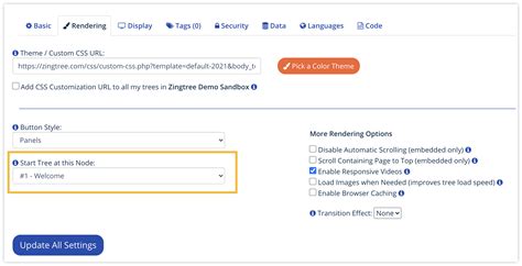 How To Change The Start Or Root Node Zingtree Help Center