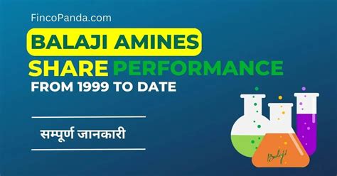 Balaji Amines Share Mind Blowing Performance Analysis In Hindi Finco