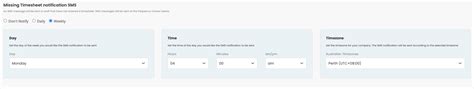 How To Set Up Missing Timesheet Notifications