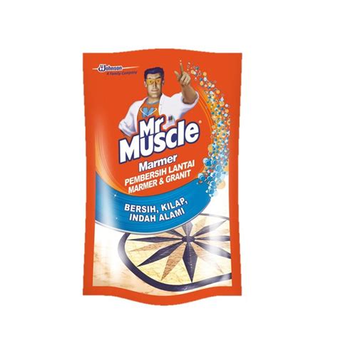 Jual Mr Muscle Marmer Pembersih Lantai Marmer Granit Pouch 720 Ml