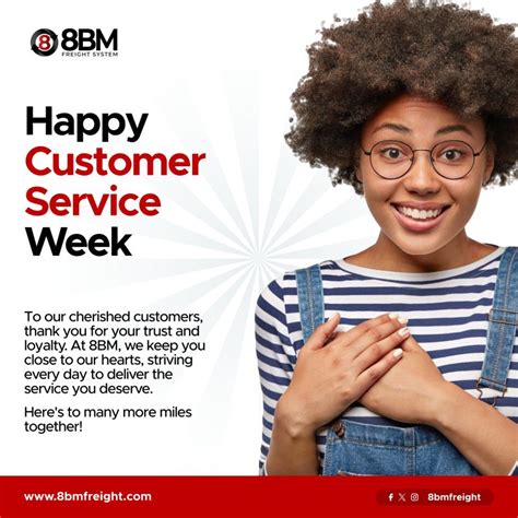 8bm On Linkedin 8bmfreight Customerserviceweek Thankyou Logistics