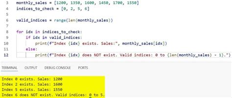 How To Check If An Array Index Exists In Python