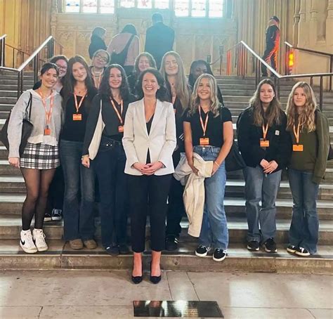 Celebrating Iwd2025 With A Day In Parliament Esher Sixth Form College