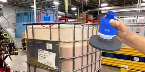 Adhesive Ibc Tote Non Invasive Radar Level Transmitter Flowline Liquid And Solid Level Sensors