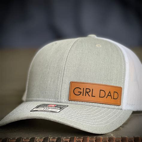 Girl Dad Leather Patch Hat 920 Hat Co