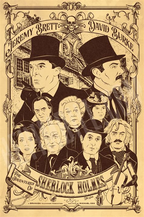 Poster De Jeremy Brett Sherlock Holmes