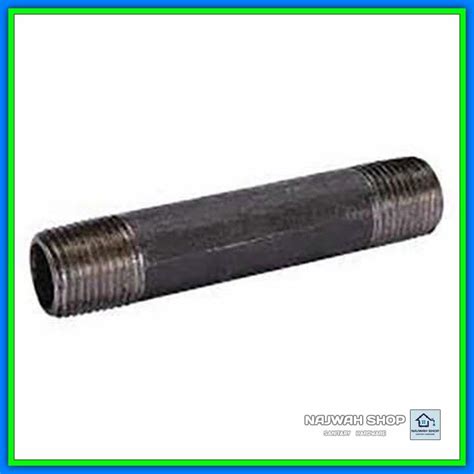 Jual Pipa Nepel Pipe Nipple 1 4 Inch X 30 Cm Carbon Steel Besi Pipa