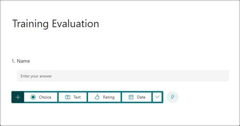 How To Add A Rating Question In Microsoft Forms Microsoft Document