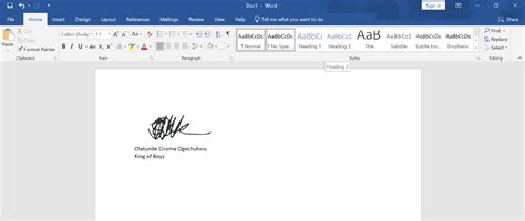 How To Sign A Word Document Online Flowmono