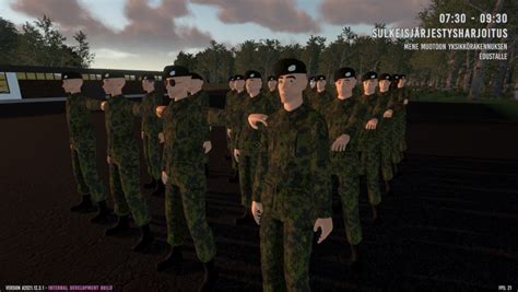 January Changelog Finnish Army Simulator