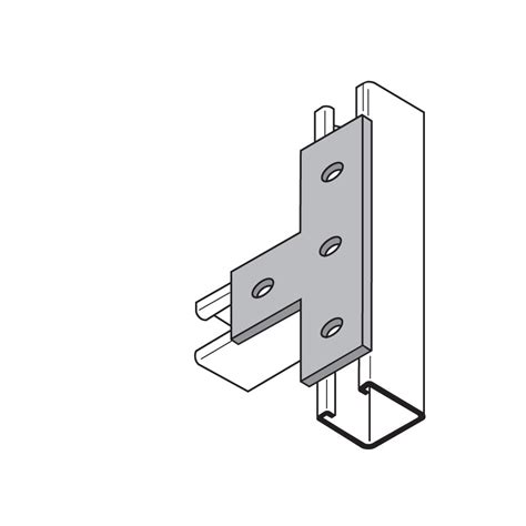 4 Hole Flat Tee Plate 304 Stainless Steel Fasteners Plus