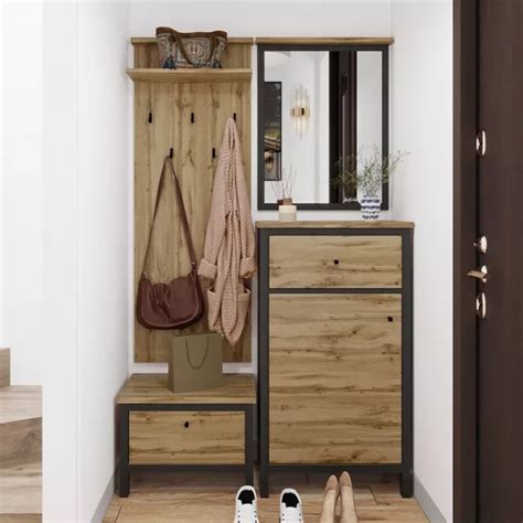 GARDEROBE TONKOR KLEIDERSCHRANK Gang Korridor Saalgarderobe Schränke