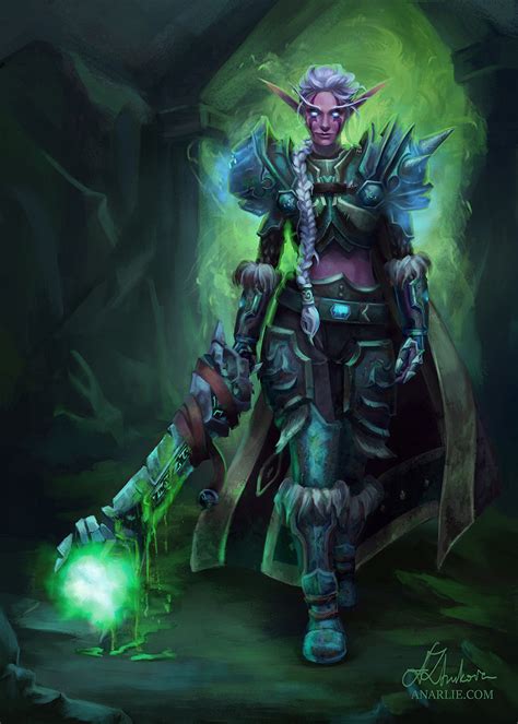 Night Elf Warcraft Расы Warcraft Варкрафт Blizzard Blizzard