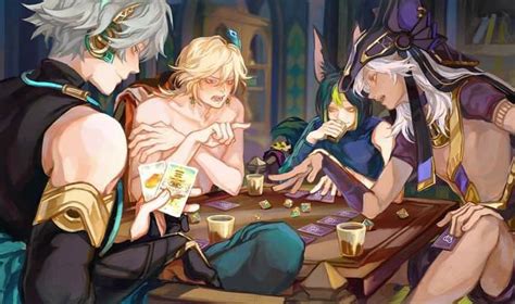 Pin Di Genshin Impact Gambar Karakter Ilustrasi Karakter Gambar Animasi Kartun