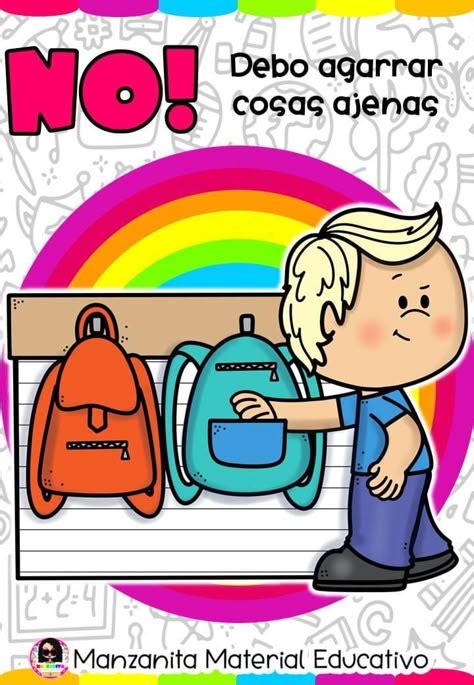 Conductas Buenas Y Malas Pictogramas