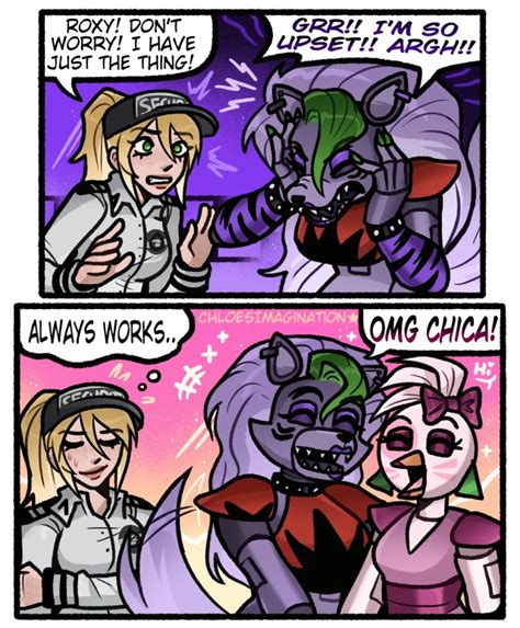 How To Calm Down Roxy In Fnaf Security Breach Chloesimaginationthings On Tumblr