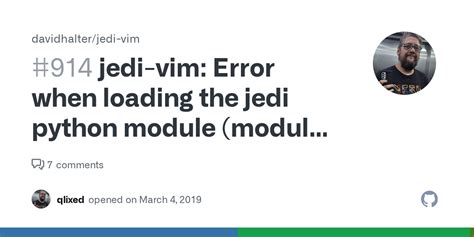 Jedi Vim Error When Loading The Jedi Python Module Module Jedi Has No Attribute Version