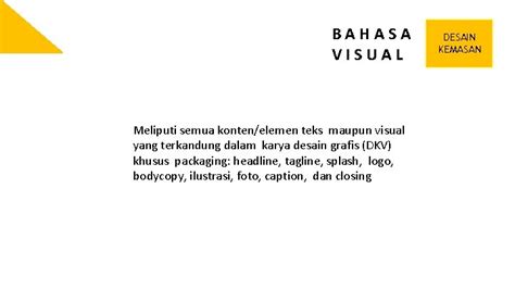 Bahasa Visual Dalam Karya Desain Komunikasi Visual Bahasa