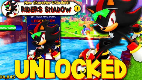 HOW TO UNLOCK GET RIDERS SHADOW In SONIC SPEED SIMULATOR ROBLOX YouTube