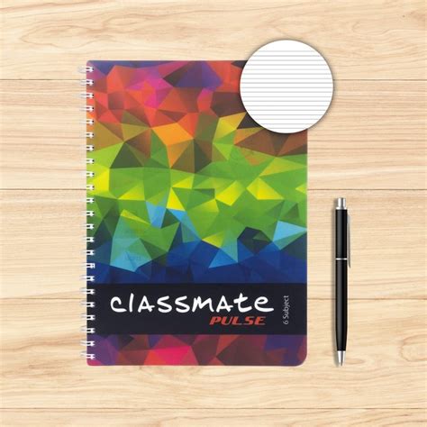 Classmate Single Line Notebook A4 300 Pages Design May Vary Price