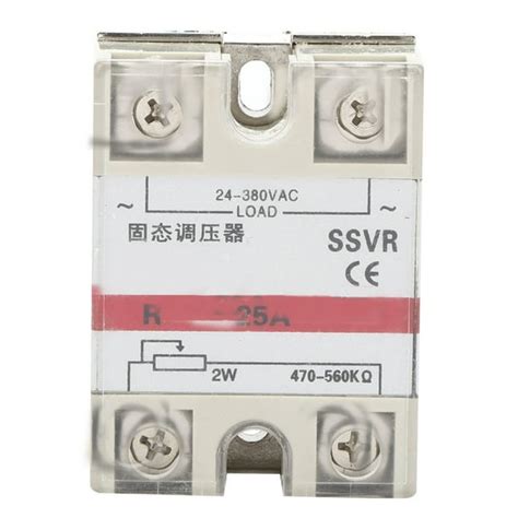 Solid State Relay Voltage Regulatorsolid State Voltage Regulator