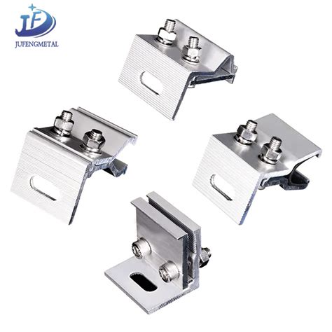 Solar Panel Mounting Pv Bracket Rail Fixing Metal Tin Roof Hook Clamps