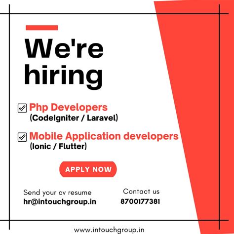 Phpdeveloper Phpdeveloperjobs Hiringnow Hiringalert Renu Kumari