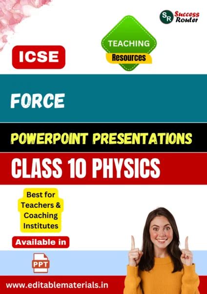 ICSE Class Physics PPT Editable Materials