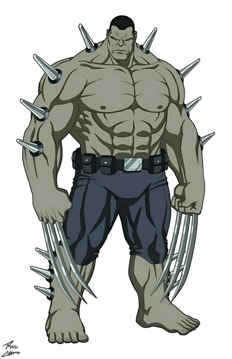 Weaponhv2commissionphil Cgo New Superheroes Superhero Villains