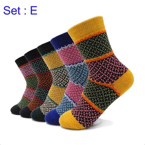 Womens Thick Warm Rabbit Wool Thermal Cashmere Socks For Winter