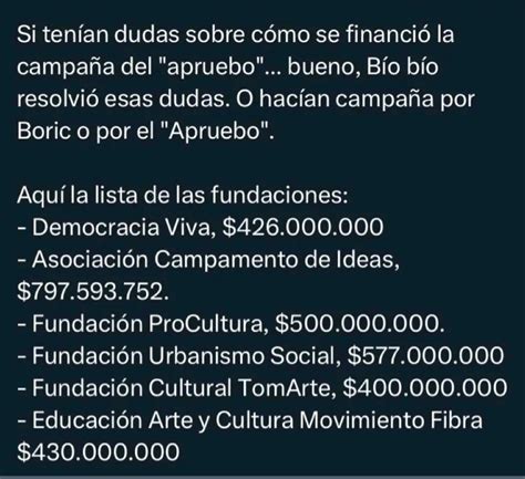 Toño Escala on Twitter Increíble 500 000 000 a ProCultura con