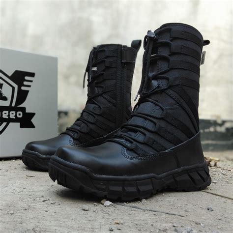 Jual Sepatu Pdl Ninja Pdl Tni Pdl Polri Pdl Security Safety Boots Pria Pdl Boots Pdl Tactikal