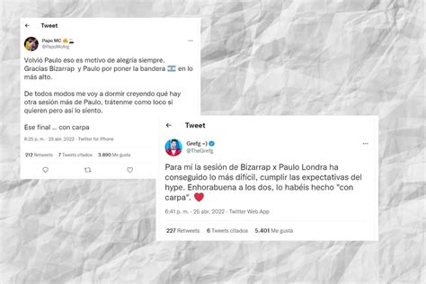 Paulo Londra Y Bizarrap Las Reacciones En Redes Sociales A La BZRP Music Session Infobae