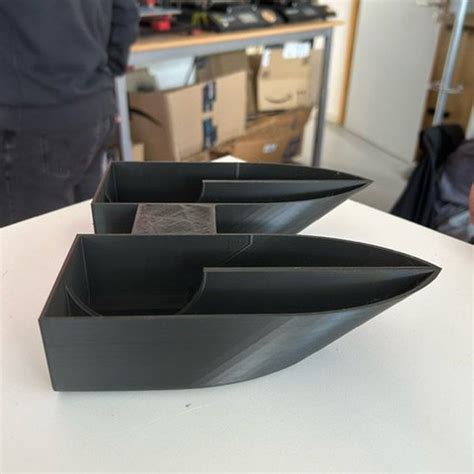 3d printed boat with arduino controlled anchor sys