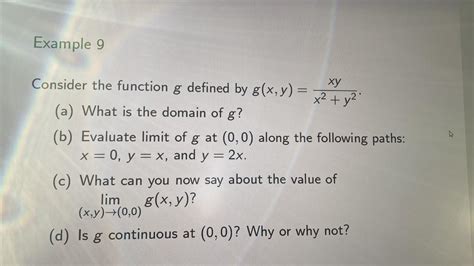 solved consider the function g defined by g x y x2 y2xy