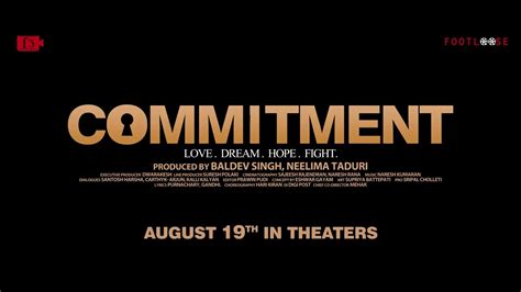 Commitment Movie Promo 2022 Tejaswi Madiwada Anveshi Jain Ramya
